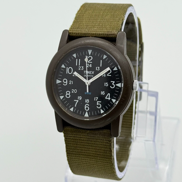 Men's Classi TIMEX MacGyver Camper 34.5mm Military Field Watch Quartz ...