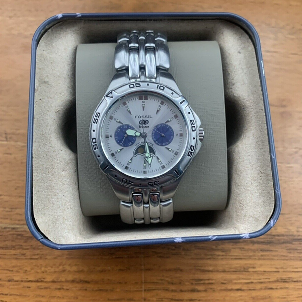 Fossil Men's Watch Excellent Condition In Original Tin Packaging ...