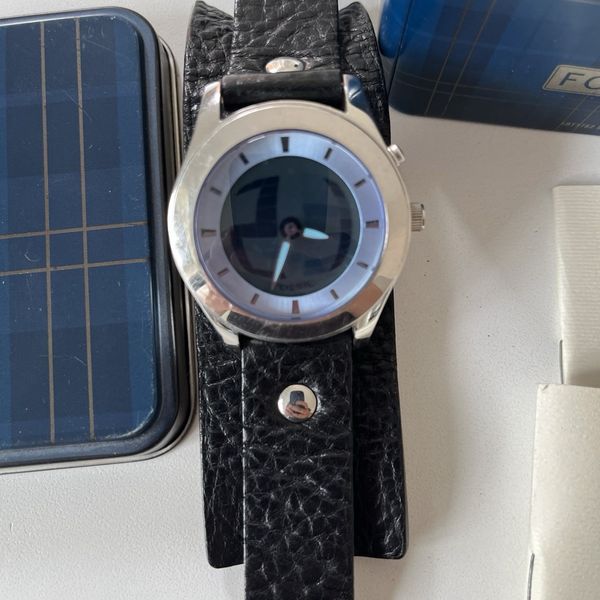 Fossil Big Tic Men's Watch Animated LCD Display | WatchCharts Marketplace