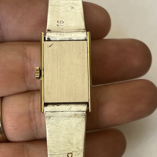 Vintage Omega Deville Tank Watch Non-Running For Parts | WatchCharts ...