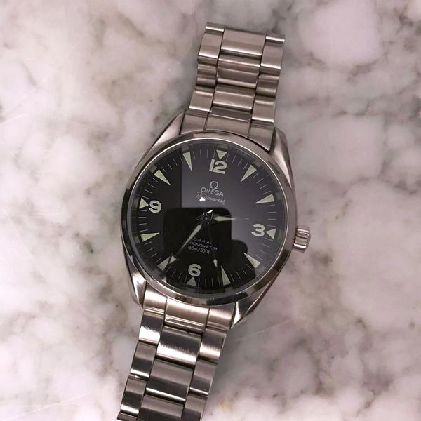 SOLD Omega Aqua Terra Railmaster 2503.52 - Full Set | WatchCharts ...