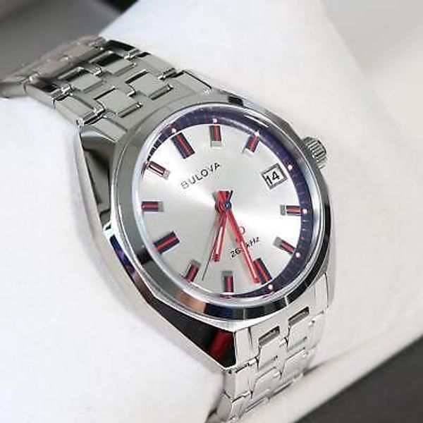 Bulova Jet Star Limited Edition 1973 Stainless Steel Silver Dial Men's ...