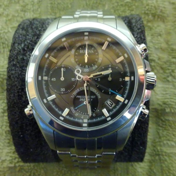 Bulova Precisionist Chronograph 96b260 $200 shipped CONUS | WatchCharts ...