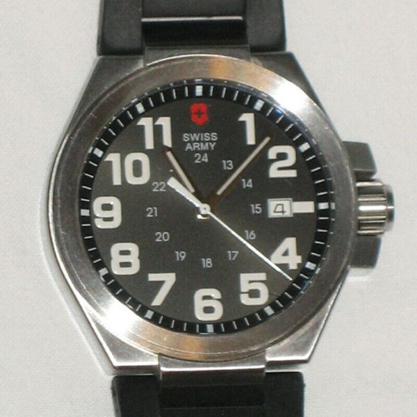 Swiss Army Watch Men's Victorinox Convoy Model 241162 Very Nice ...