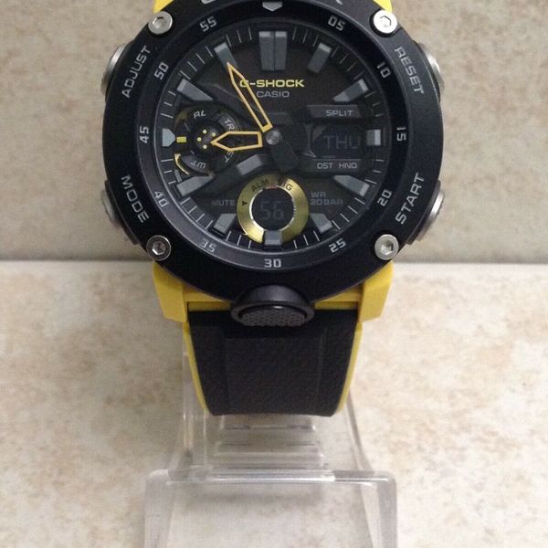 CASIO G-SHOCK GA-2000-1A9 (5590) CLASSIC ANALOG & DIGITAL DISPLAY WATCH ...