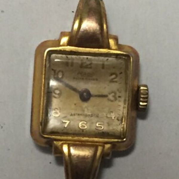 Vintage Antique 1920s Gold Filled Ladies RADO Ancre 15 Rubis Watch Not ...