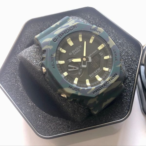 CASIO G-SHOCK GA-2110 series , Brand new, Army green MEN's WATCH . AU ...