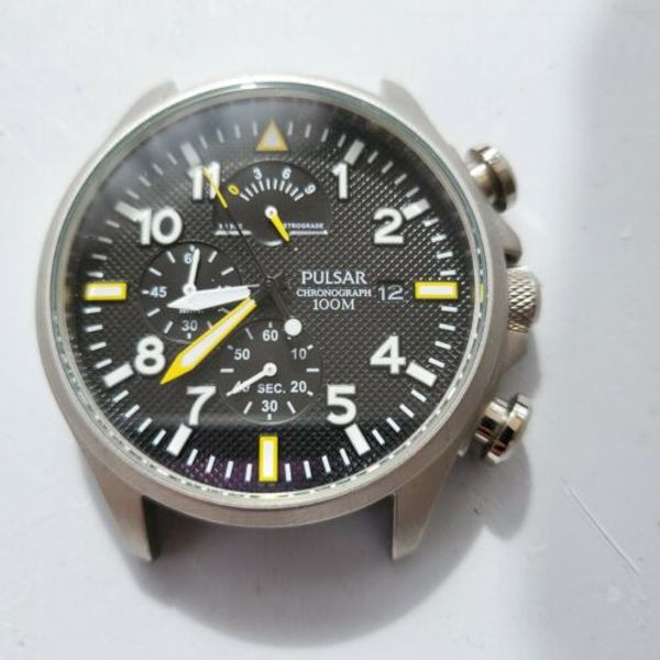 PULSAR BY SEIKO AVIATOR CHRONOGRAPH VD50-X019 NEW RRP £169.99 ...