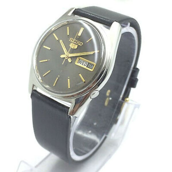 Vintage Men's Seiko 5 6119-8219 D/D 36mm Automatic Japan Made Wrist ...