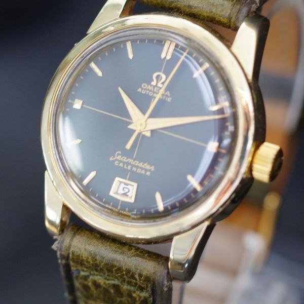 Omega Seamaster Calendar Ref. 2627 â Bumper Automatic â 14K Gold-Capped ...