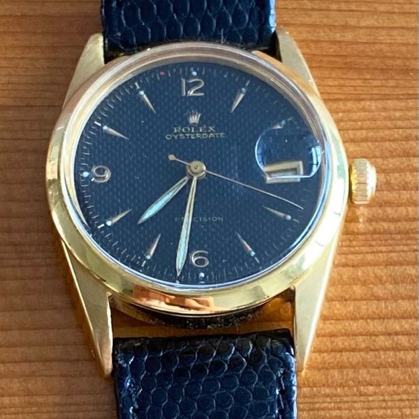 VERY RARE Rolex 6694 Gold Collection | WatchCharts Marketplace