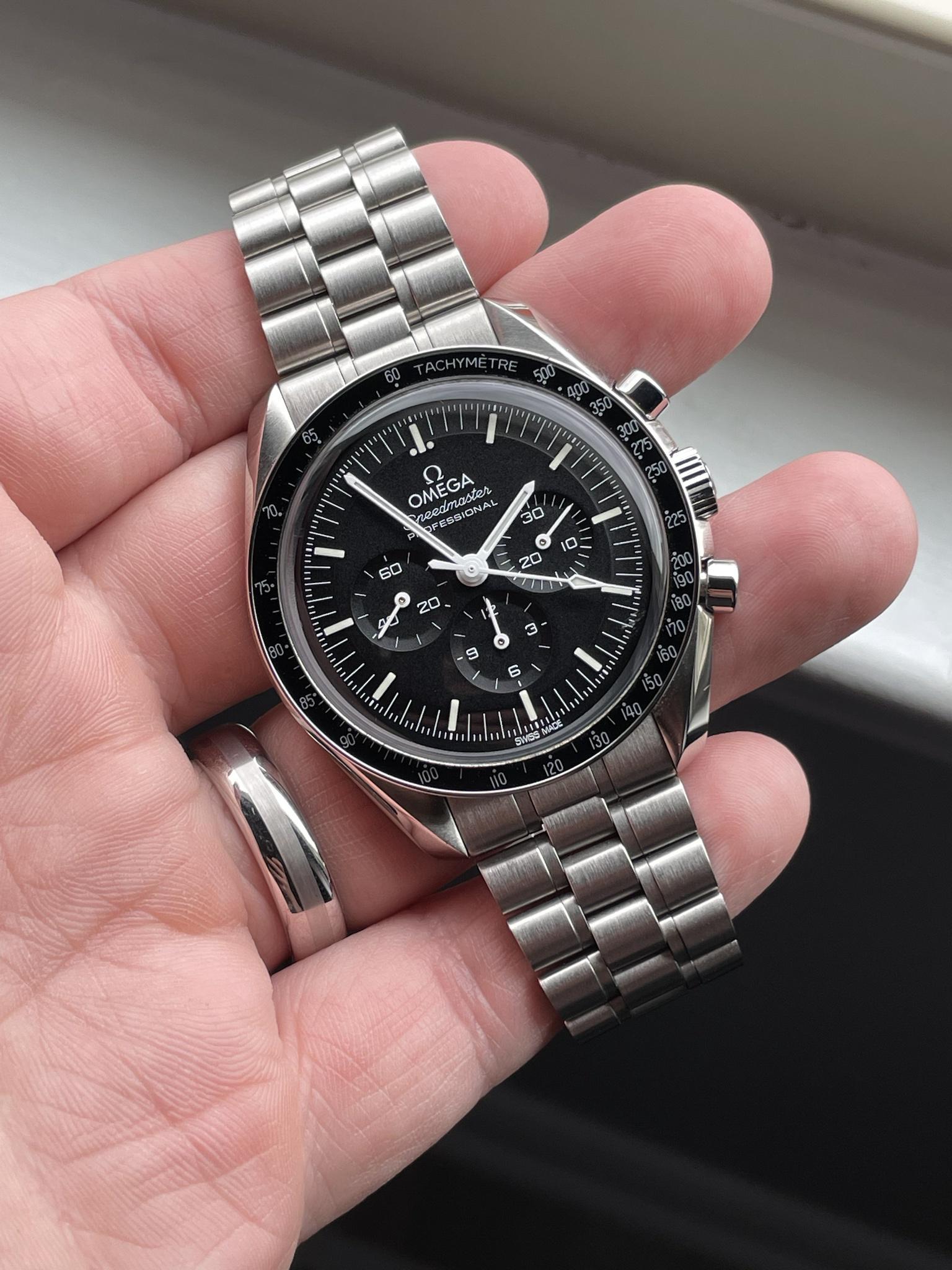 [WTS] Pair of Omega Speedmaster Hesalite | WatchCharts