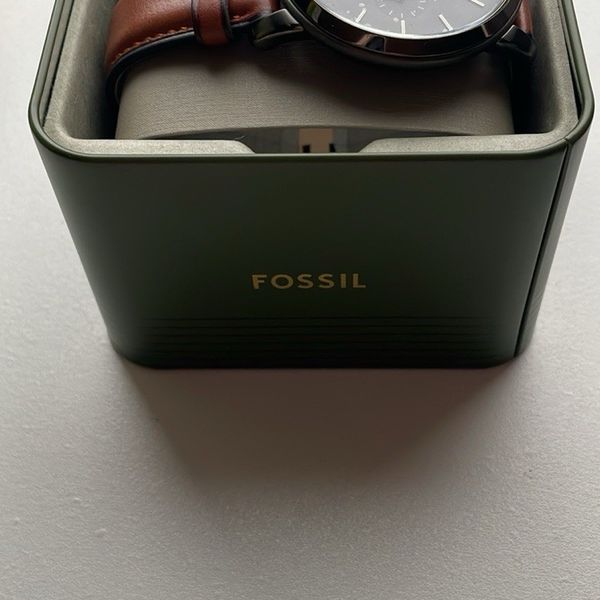 Fossil Neutra Chronograph Quartz Black Dial Men's Watch FS5512 ...