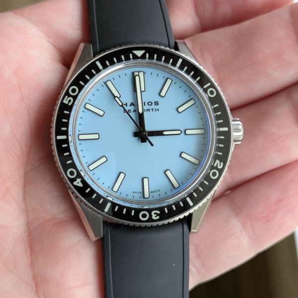 [WTS] Halios Seaforth IV titanium pastel blue | WatchCharts Marketplace