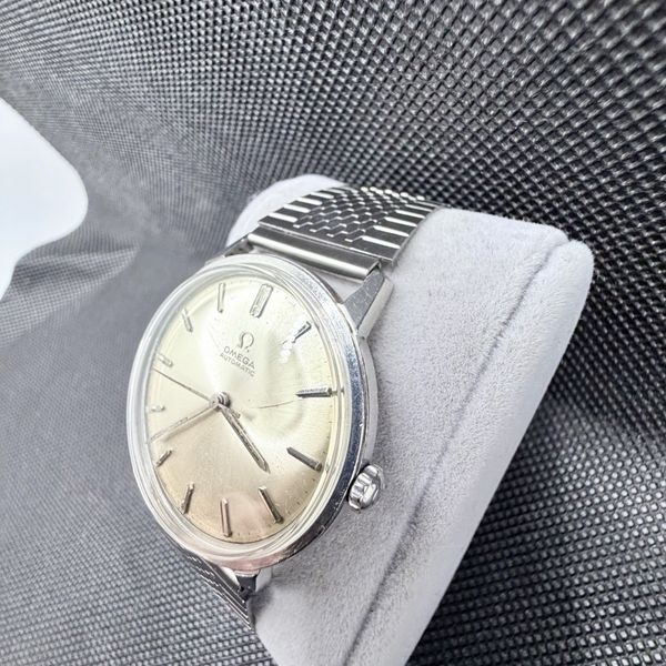 Vintage Omega Automatic Watch | Silver Dial | Runs Fast | Needs Service ...