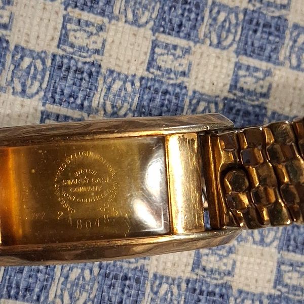 Vintage Elgin Watch Case By The Star Case Company Cover 10k Gold Filled ...