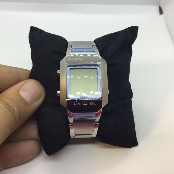 Casio Sheen SHN-401 2676 Digital Wrist Watch - Stop Watch WR50M ...
