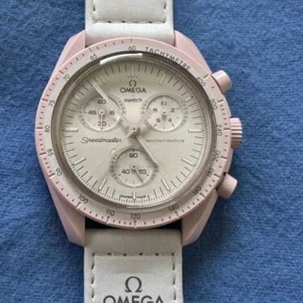 OMEGA Speedmaster Moonwatch Pink mission to Venus used once excellent ...