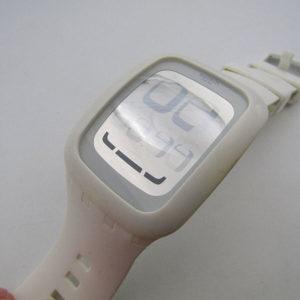SWATCH DIGITAL WATCH TOUCH - TOUCH WHITE - REFURBISHED | WatchCharts ...