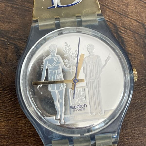 Swatch Watch 1996 Limited Edition Olympic Watch Atlanta Greek Theme ...