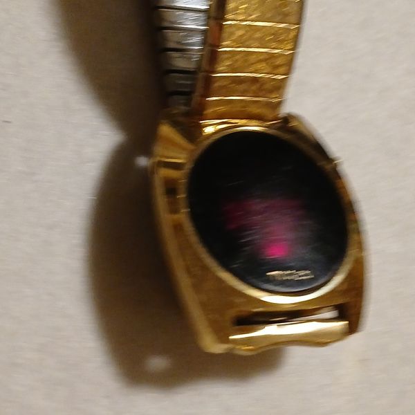 1970â s Timex 202 LED Men's Vintage Old Stock Watch Original Need ...