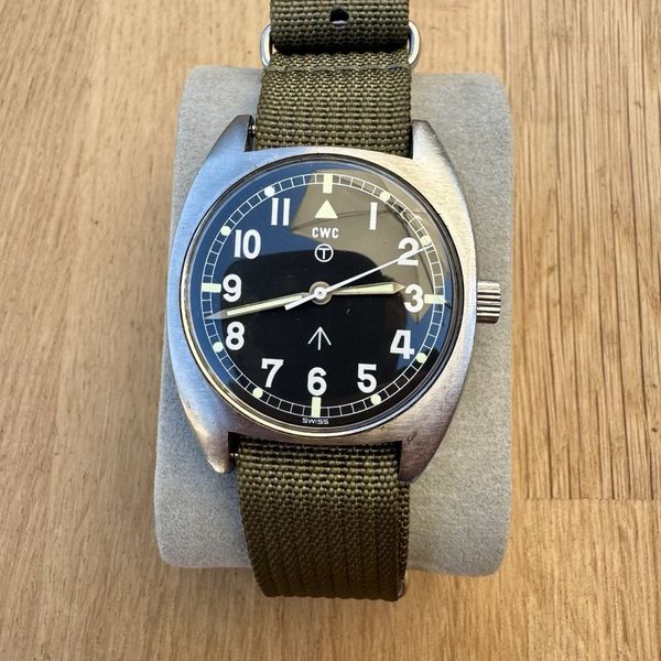 1976 CWC W10-6645-99 British Army Military Issue Mechanical watch ...