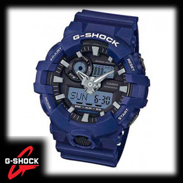 CASIO Casio G-SHOCK G-SHOCK GA-700-2A Blue Overseas model watch ...
