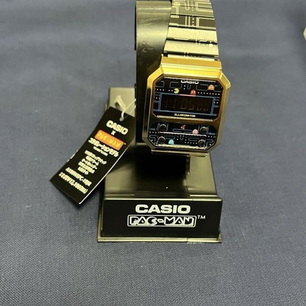 Casio Pac-Man Collaboration Watch Standard Model A100WEPC-1BJR With Box ...