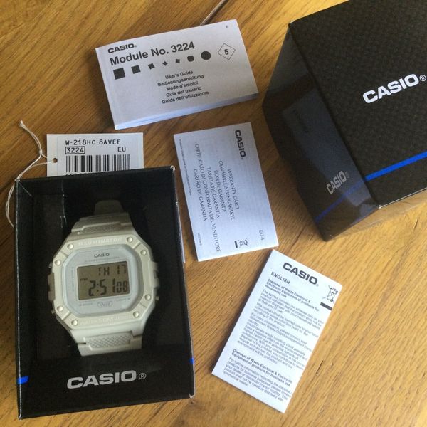 Casio W218H Digital Watch - Rare Colour | WatchCharts Marketplace
