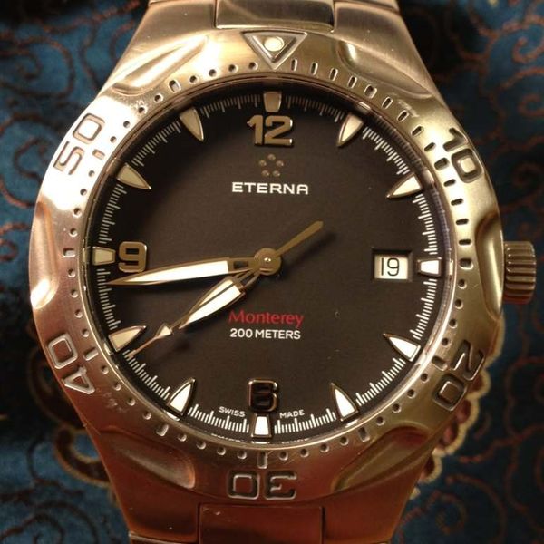 FSOT: Eterna Monterey Quartz Diver | WatchCharts Marketplace