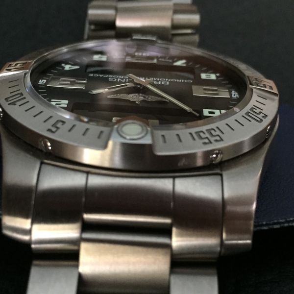 FS: Breitling Aerospace (Volcano Black in Titanium) w/AD Warranty plus ...