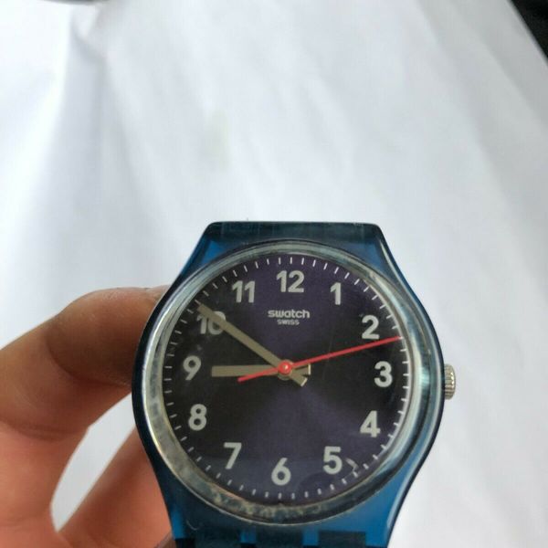 Swatch swiss watch water resistant original blue | WatchCharts Marketplace