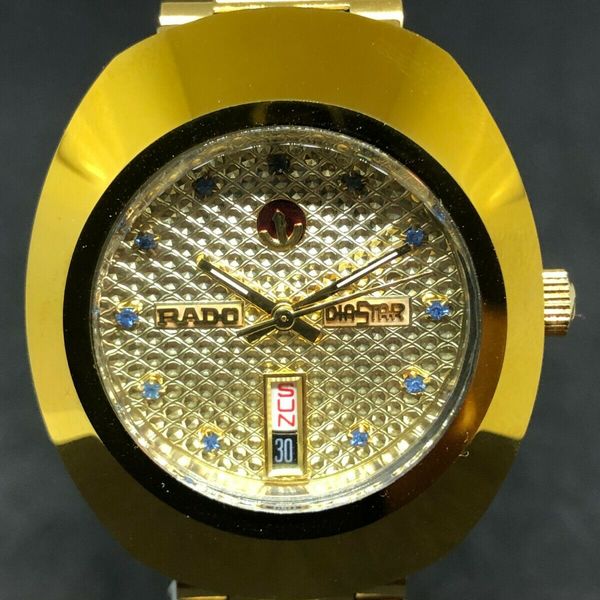 RADO DIASTAR DAY DATE SEALED AUTOMATIC MENS EXCELLENT WRIST WATCH ...