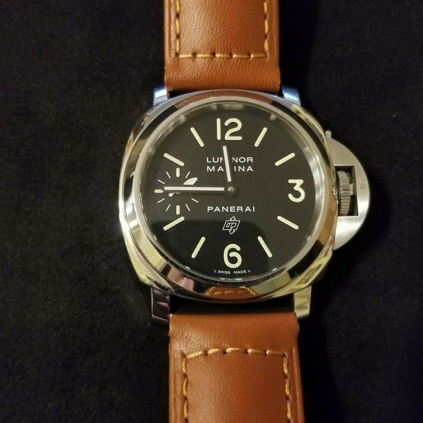 PANERAI LUMINOR FIRENZE 1860 PAM01005 OP 7040 STAINLESS STEEL 44MM ...