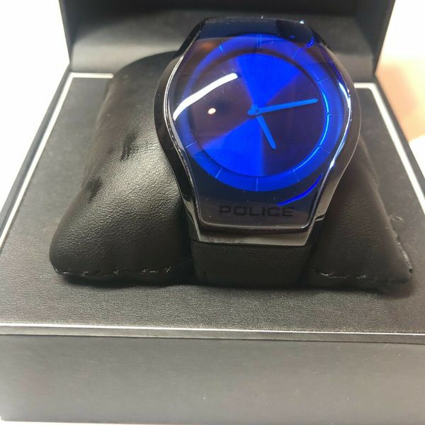 Men’s Watch Police Timepiece Watch, Beautiful Condition 12096J Rare ...