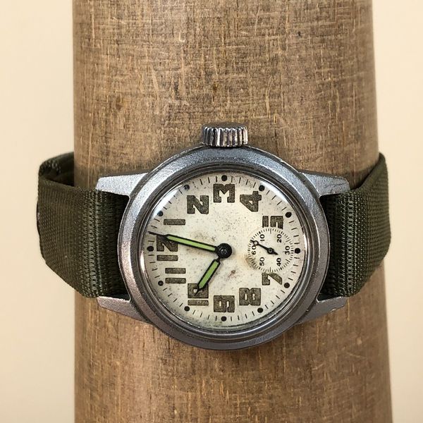 1940s Waltham Official WWII Military Issue Watch ORDNANCE DEPT. U.S.A ...