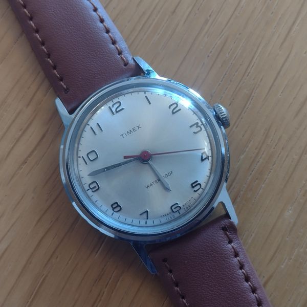 SUPERB RESTORED VINTAGE 1967 EARLY TIMEX SPRITE MECHANICAL WATCH ...