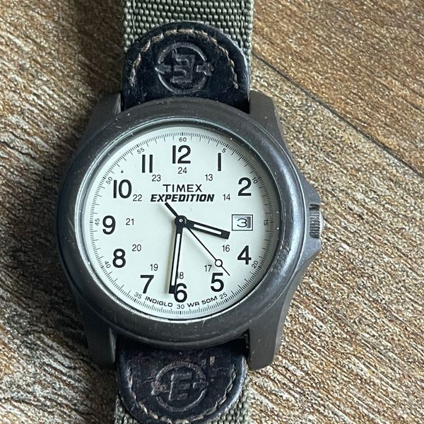 Timex Expedition Indiglo Wr50m Menâ s Quartz Watch With Date 905 P0 ...