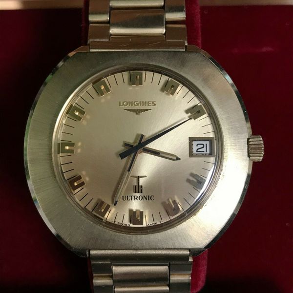 Vintage Longines Ultronic Swiss Watch With Original Box and Papers ...
