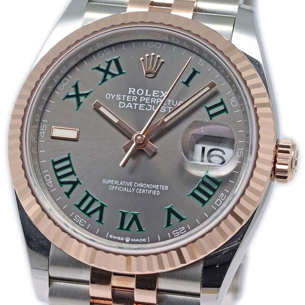ROLEX Datejust 36 126231 Wimbledon Dial Rolex Datejust 36 126231 Slate ...