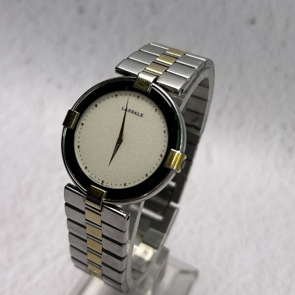 Vintage Hattori Seiko Lassale 2F50-0170 Ultra Thin Quartz Two Tone JDM Model | WatchCharts ...