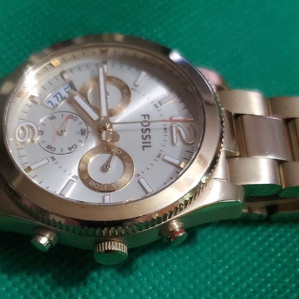Fossil ES3884 Dual Time Day Date Wrist Watch | WatchCharts Marketplace