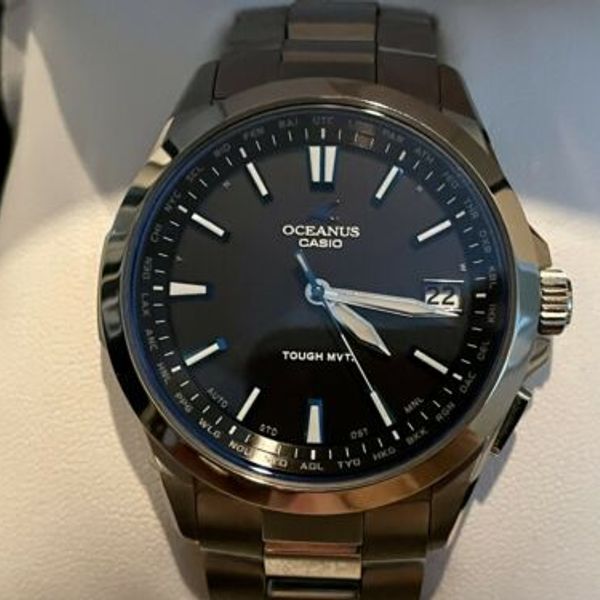 Casio Oceanus OCW-S100-1AJF Titanium Solar Watch | WatchCharts Marketplace
