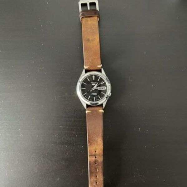 Seiko 5 Sports Men's Black Watch - SNKL23 | WatchCharts