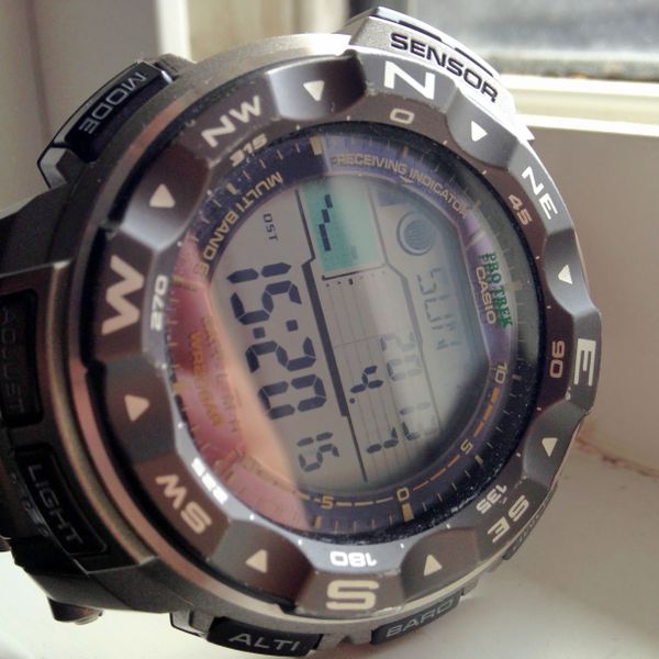 FS: Casio Pro Trek PRW-2500T Titanium ABC Watch | WatchCharts