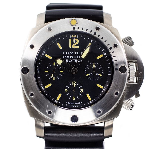 Preowned Panerai Luminor Submersible 1950 Chrono 1000m Slytech PAM 202 ...