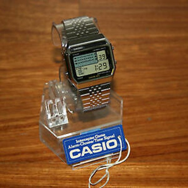 CASIO GM 20 GAME Rare BLACK EDITION NOS! VINTAGE! MODULE 165 ...