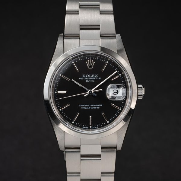 FS: 2004 Rolex Date 15200 Black Dial | WatchCharts