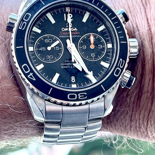 Omega Seamaster Planet Ocean 600- 45.5mm - Black Dial - Prof Co-Axial ...