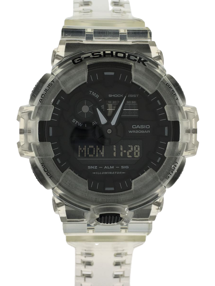 [Used] CASIO Quartz Wristwatch_G-SHOCK/Analog/--/BLK/CLR/GA-700SKE-7AJF ...